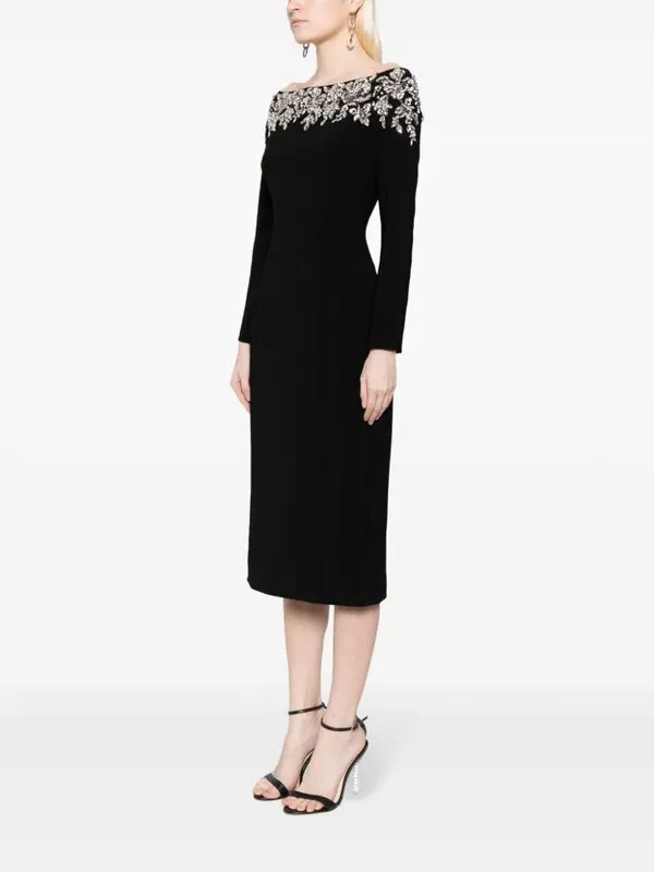 Jenny Packham Rosabel Crystal-embellished Dress