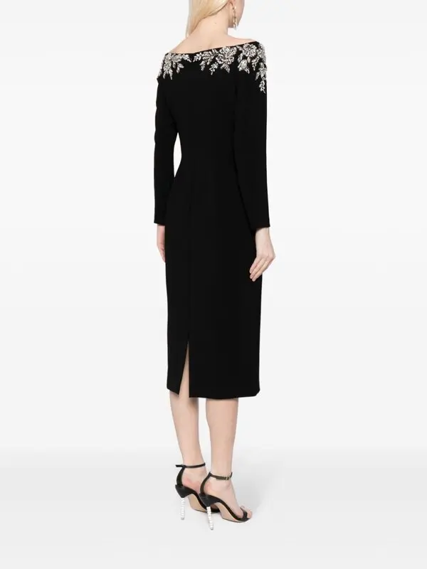 Jenny Packham Rosabel Crystal-embellished Dress