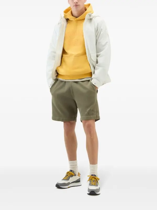 Woolrich Logo-print Cotton Shorts - Green