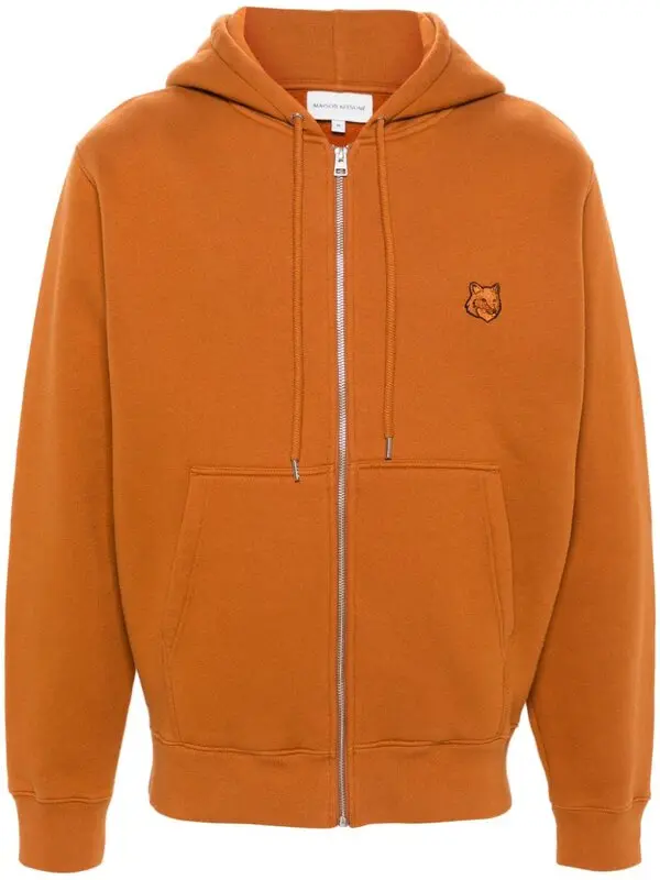 Maison Kitsuné Fox-motif Cotton Hoodie