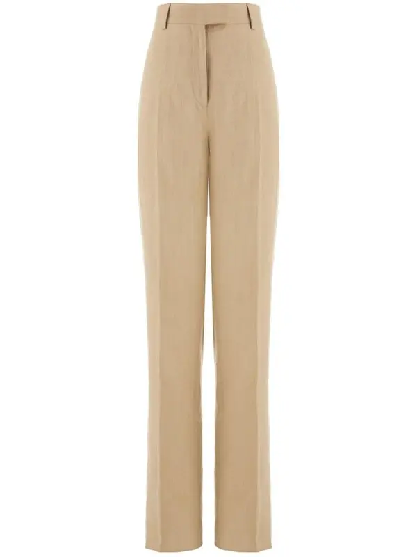 FERRAGAMO Tailored Trousers - Neutrals
