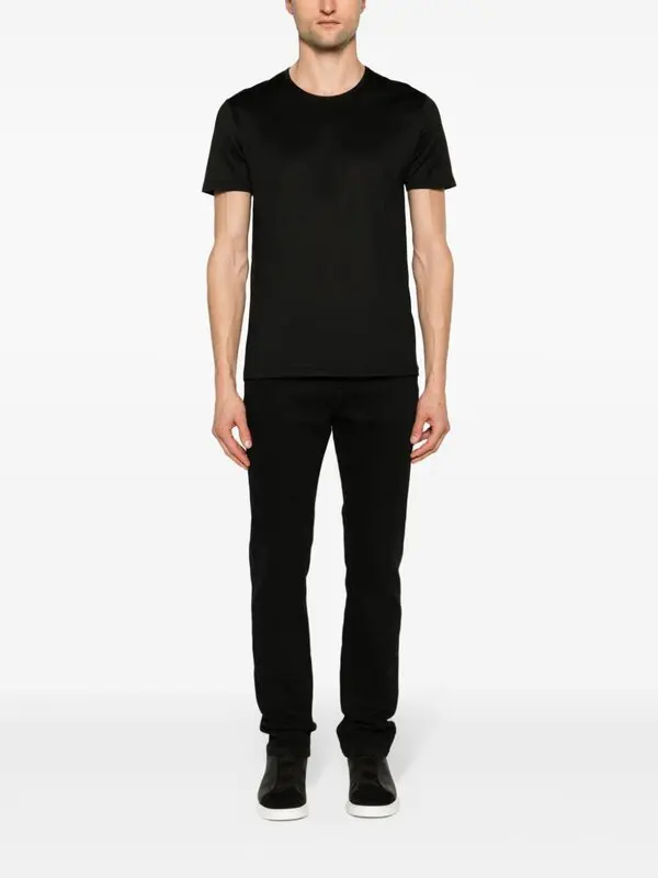 Zegna Round-neck Cotton T-shirt