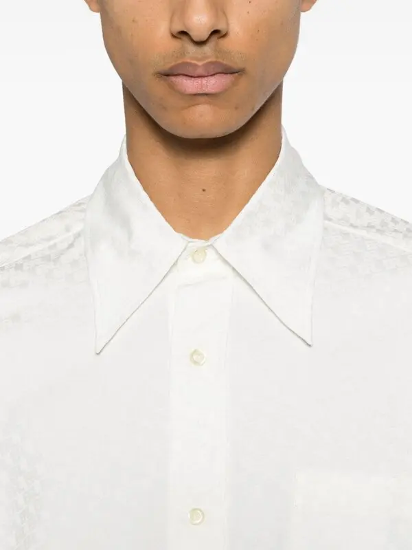 ERL Logo-jacquard Shirt