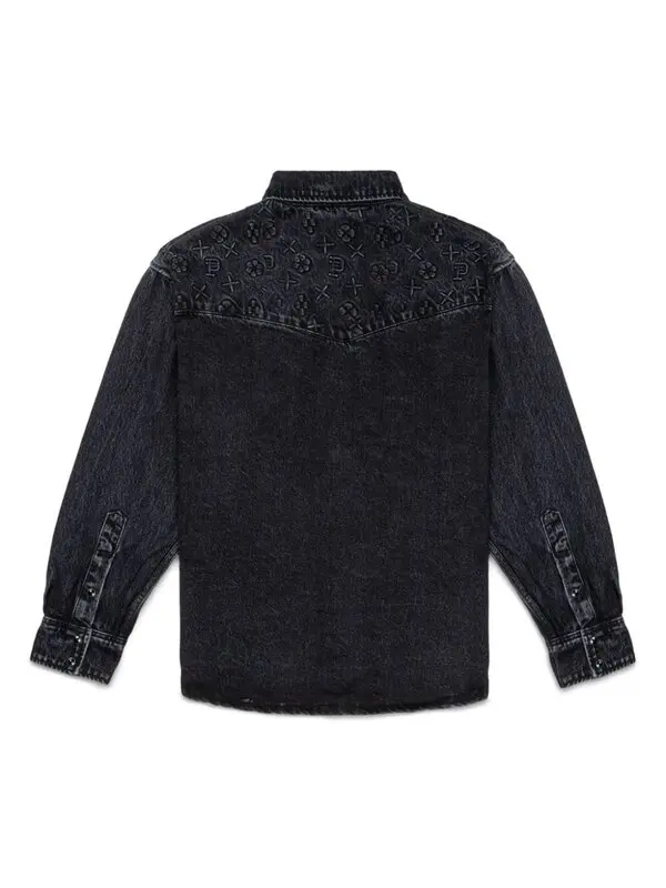 PURPLE BRAND Long-sleeve Denim Shirt