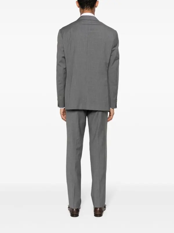 Canali Double-breasted Wool Suit