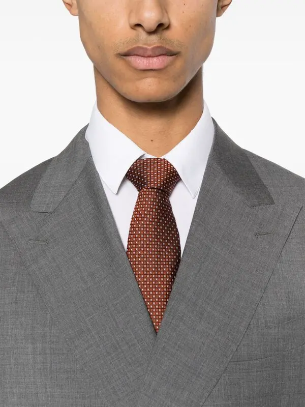 Canali Double-breasted Wool Suit
