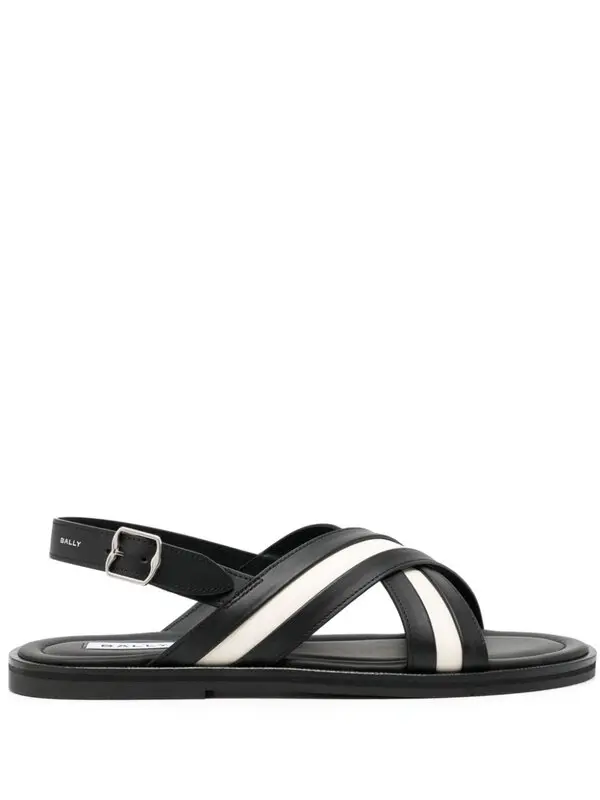 Bally Glide Leather Sandals