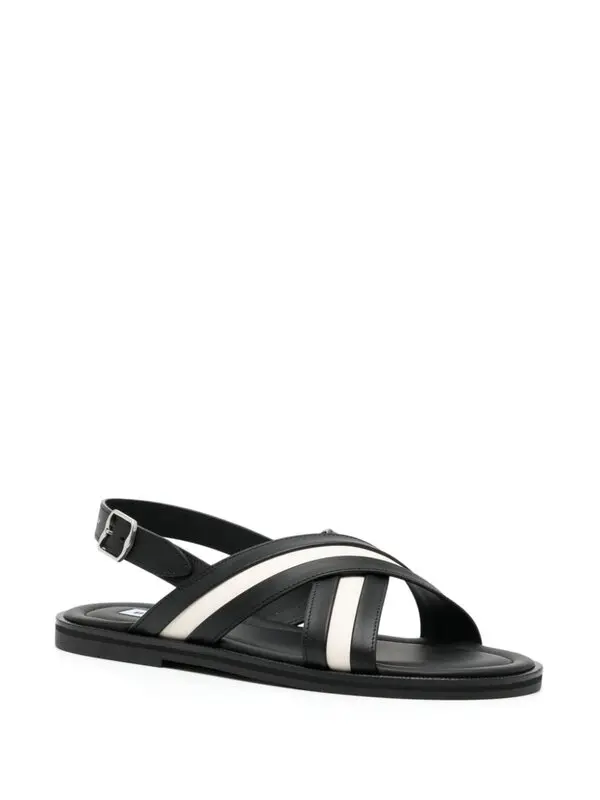 Bally Glide Leather Sandals