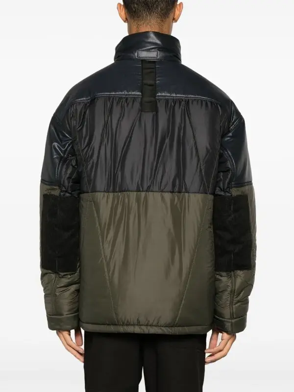 Junya Watanabe High-neck Padded Jacket - Green