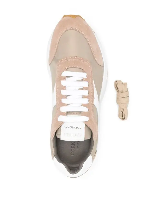 Corneliani Panelled Lace-up Sneakers