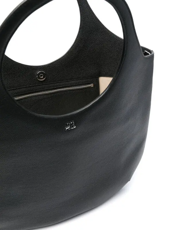 COURREGES Large Holy Tote Bag - Black