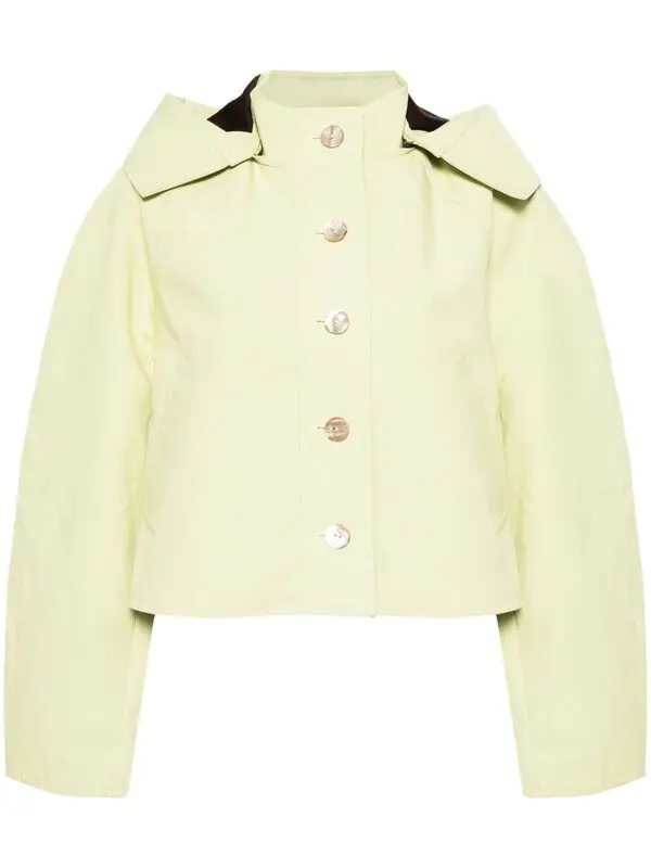 Ulla Johnson Hooded Cropped Jacket