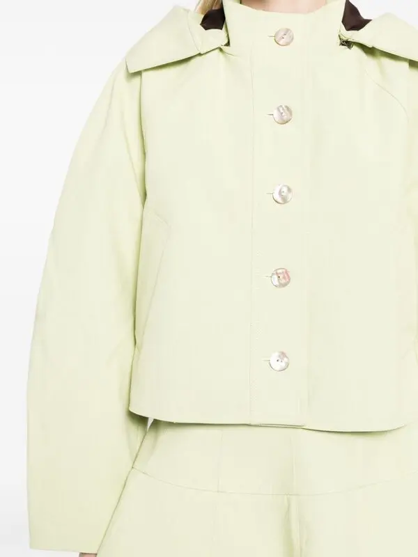 Ulla Johnson Hooded Cropped Jacket