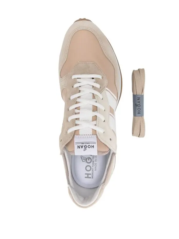 Hogan H601 Panelled Sneakers - Neutrals