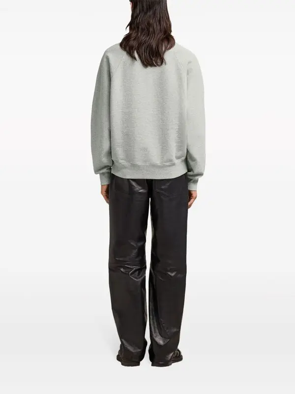 AMI Paris De Coeur Organic-cotton Sweatshirt