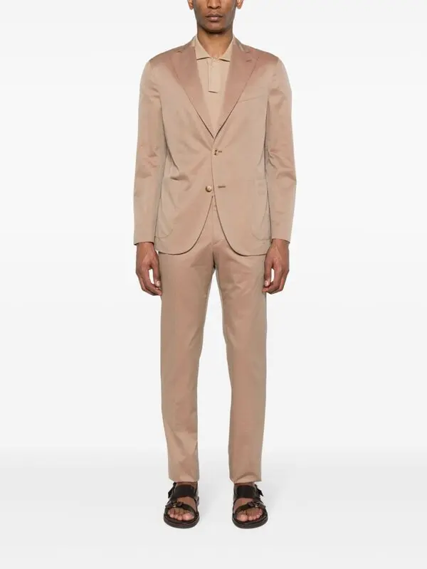Boglioli Single-breasted Cotton Suit