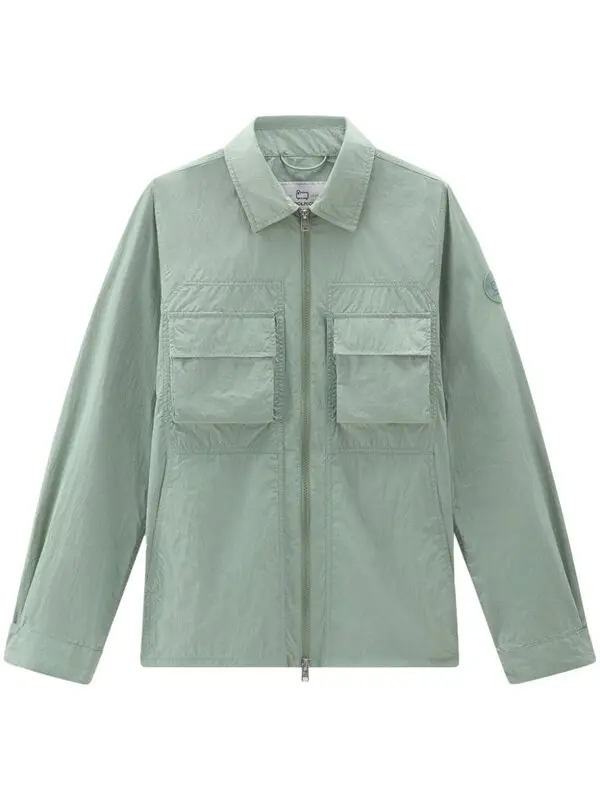 Woolrich Crinkle Shirt Jacket