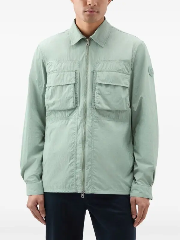 Woolrich Crinkle Shirt Jacket