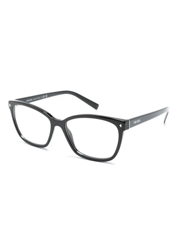 Prada Square-frame Glasses - Black