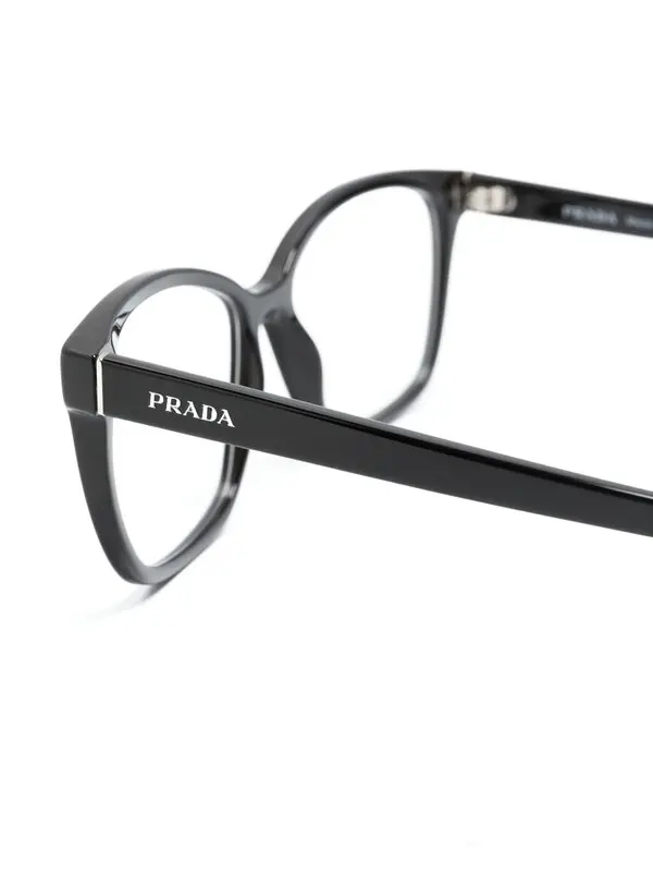 Prada Square-frame Glasses - Black