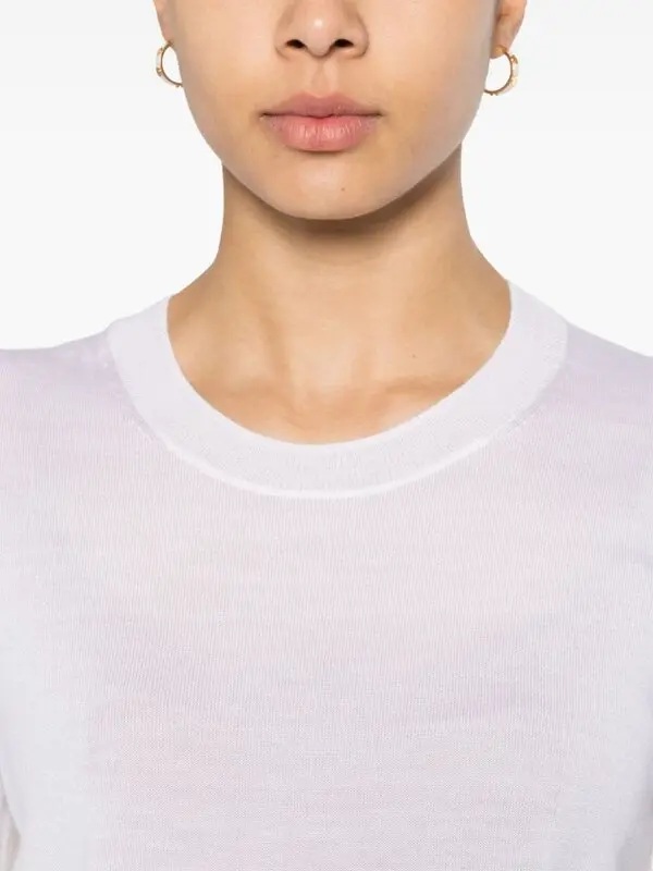 P.a.r.o.s.h Wool-silk Blend Jumper - Neutrals