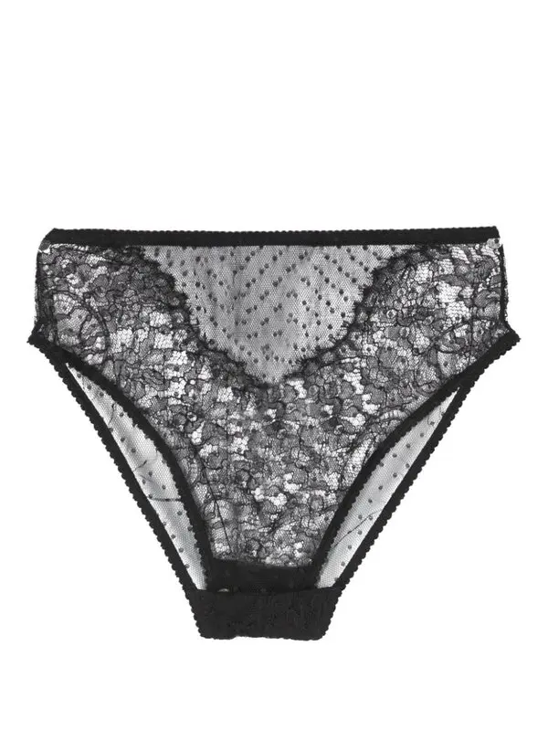 Dolce & Gabbana Point D'esprit Sheer Briefs