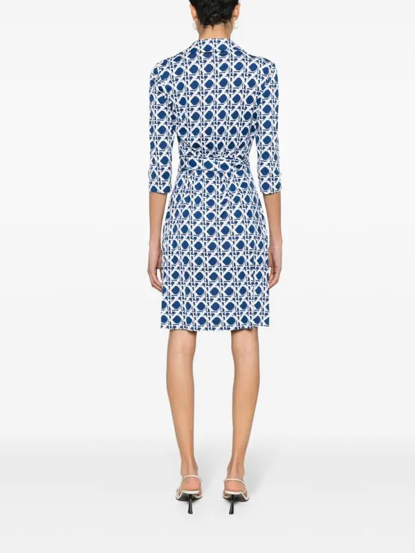 Diane Von Furstenberg Jenna Silk Wrap Dress