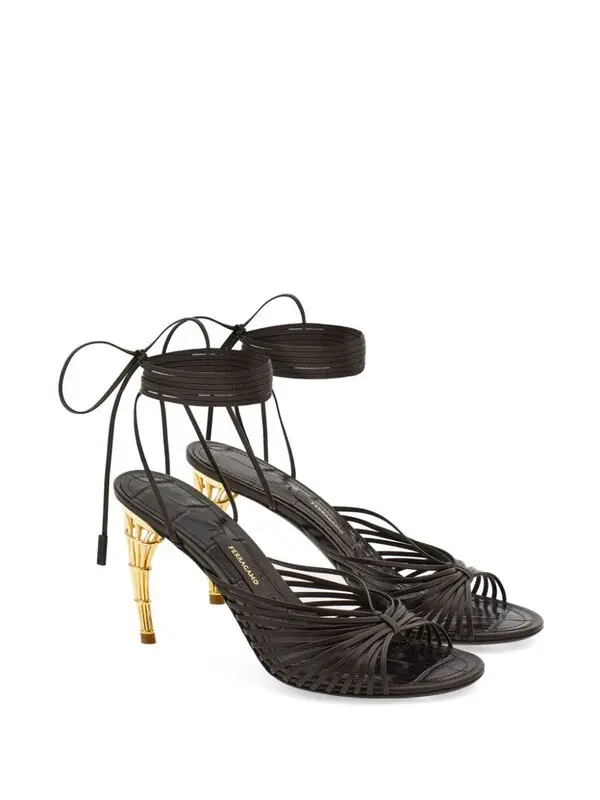 FERRAGAMO Cage Heel Sandals