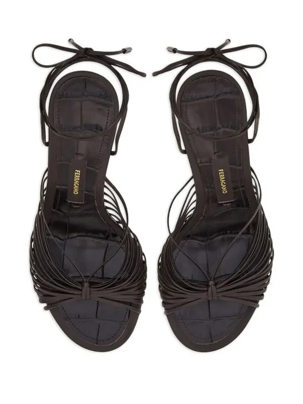 FERRAGAMO Cage Heel Sandals