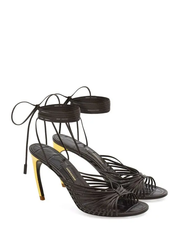 FERRAGAMO Curved-heel Sandals