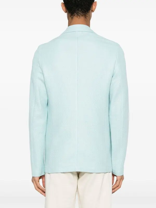Harris Wharf London Single-breasted Honeycomb Blazer