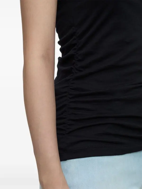 Closed One-shoulder Tank Top