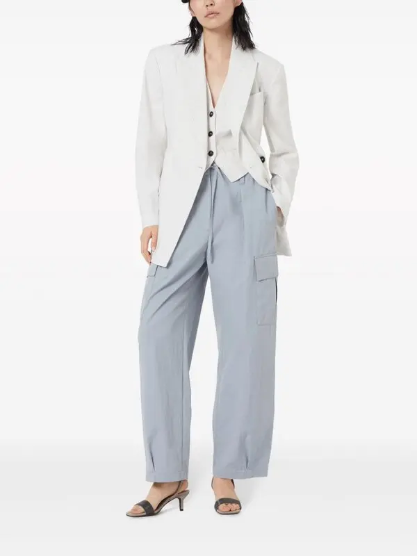 Brunello Cucinelli Straight-leg Cargo Trousers