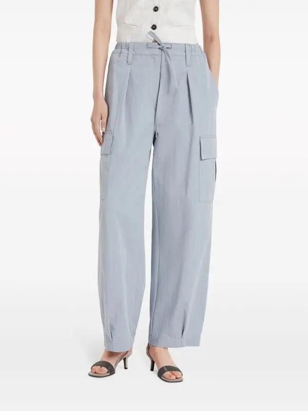 Brunello Cucinelli Straight-leg Cargo Trousers