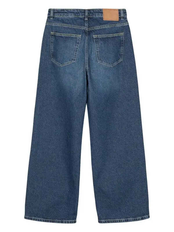JEANERICA Belem Mid-rise Wide-leg Jeans