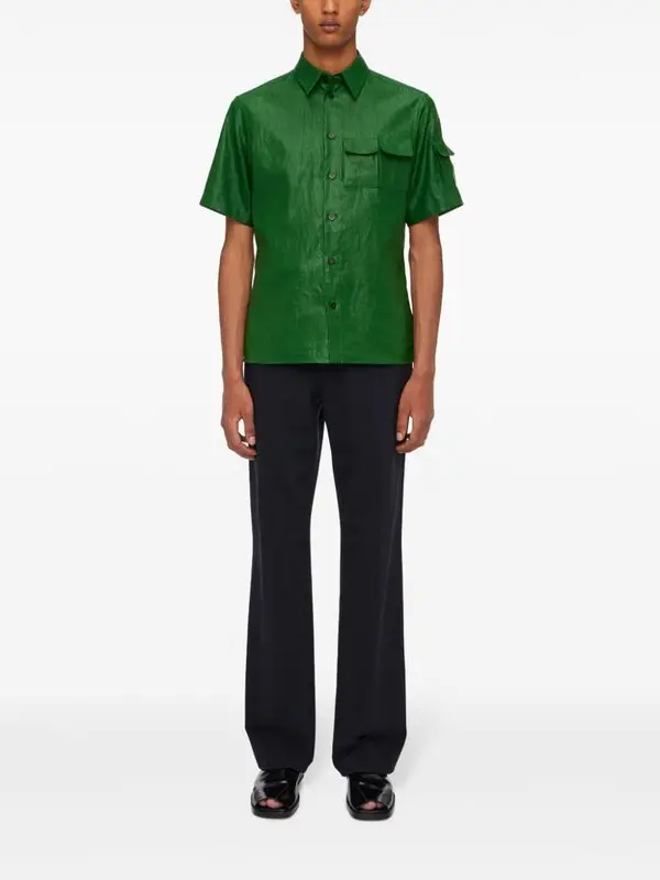 FERRAGAMO Straight-leg Cotton Trousers
