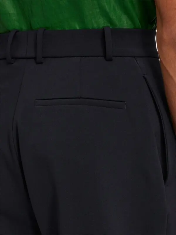 FERRAGAMO Straight-leg Cotton Trousers