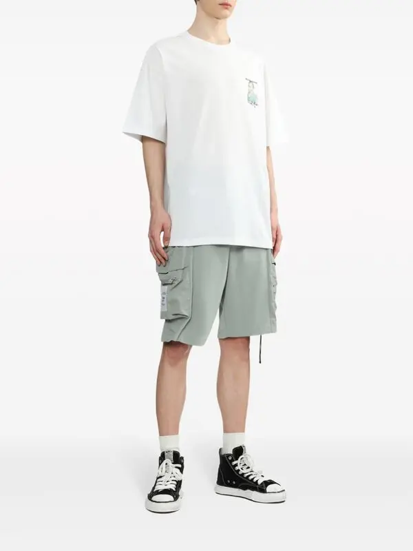 MUSIUM DIV. Graphic-print Cotton-blend T-shirt