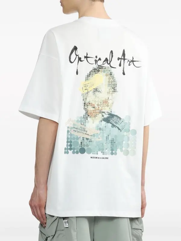 MUSIUM DIV. Graphic-print Cotton-blend T-shirt