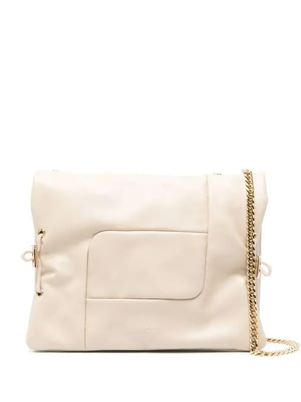 LANCEL Billie De M Flap Bag - Neutrals
