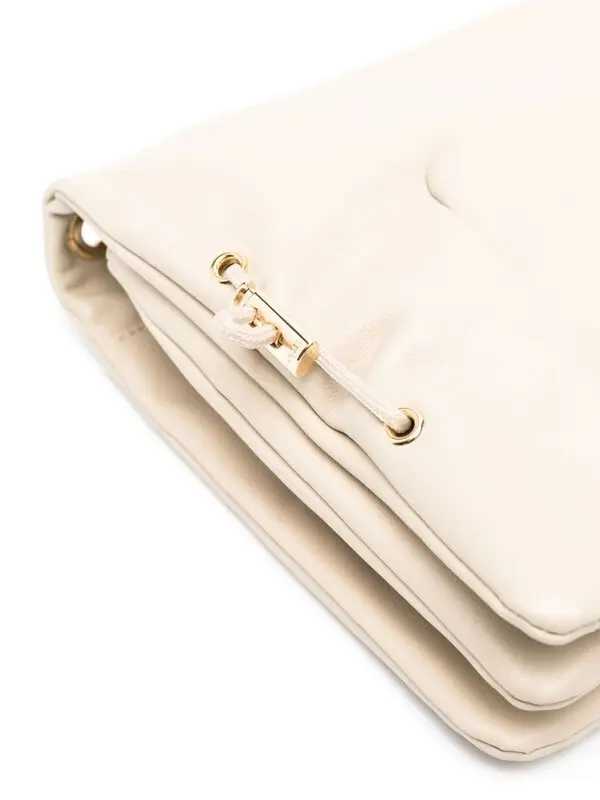 LANCEL Billie De M Flap Bag - Neutrals