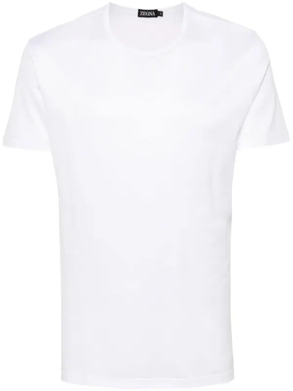 Zegna Crew-neck Cotton T-shirt
