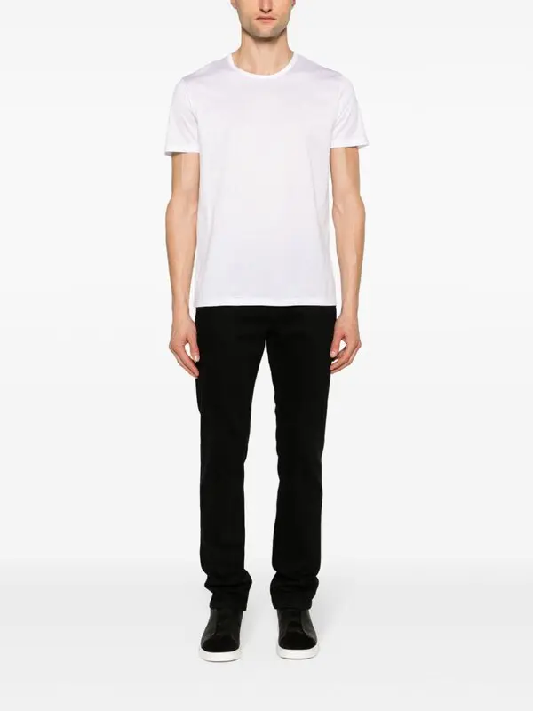 Zegna Crew-neck Cotton T-shirt
