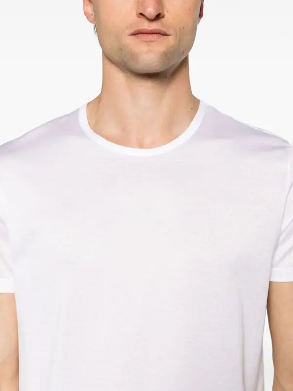 Zegna Crew-neck Cotton T-shirt