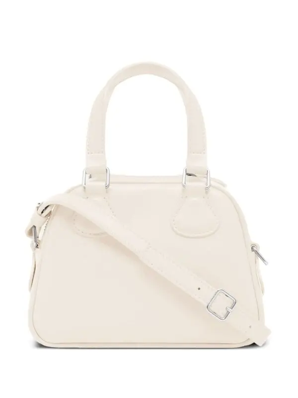 COURREGES Mini Leather Bowling Bag