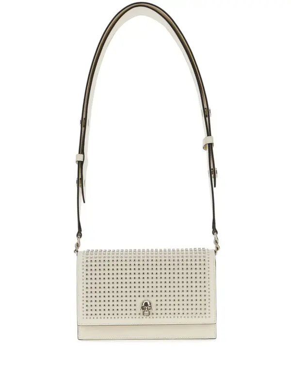 Alexander McQueen The Biker Skull Shoulder Bag
