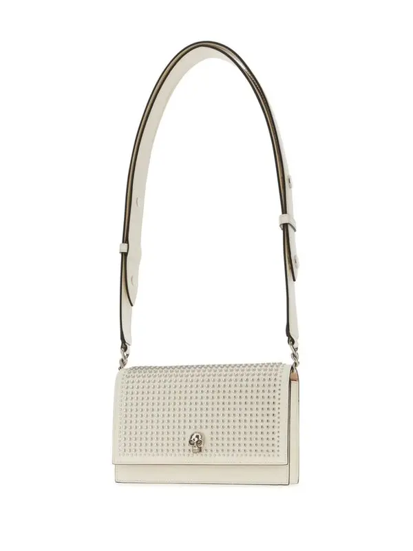 Alexander McQueen The Biker Skull Shoulder Bag