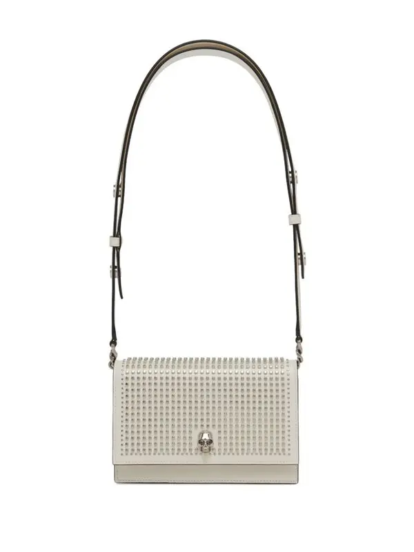 Alexander McQueen The Biker Skull Shoulder Bag