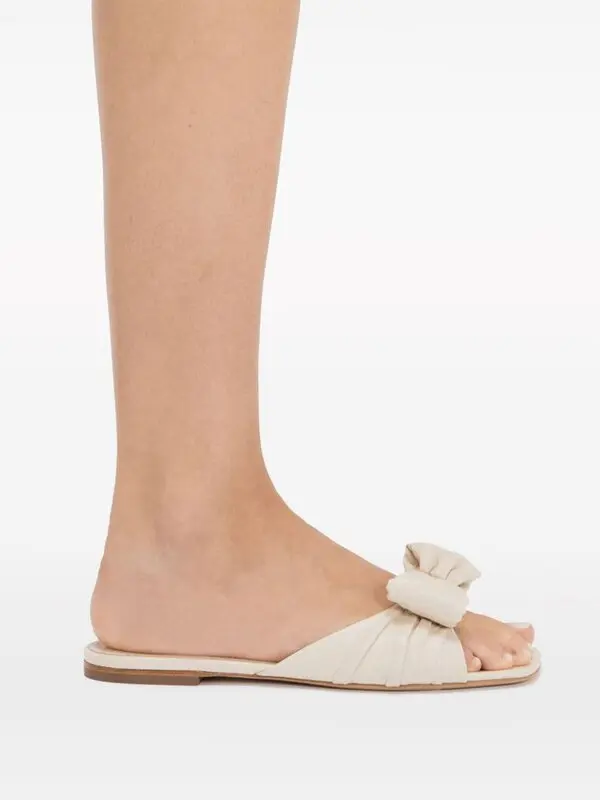 FERRAGAMO Padded Vara Leather Mules