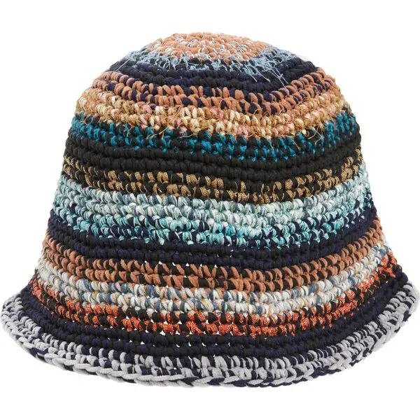 WASTE YARN PROJECT Fanta Ii Crochet Bucket Hat - Multi